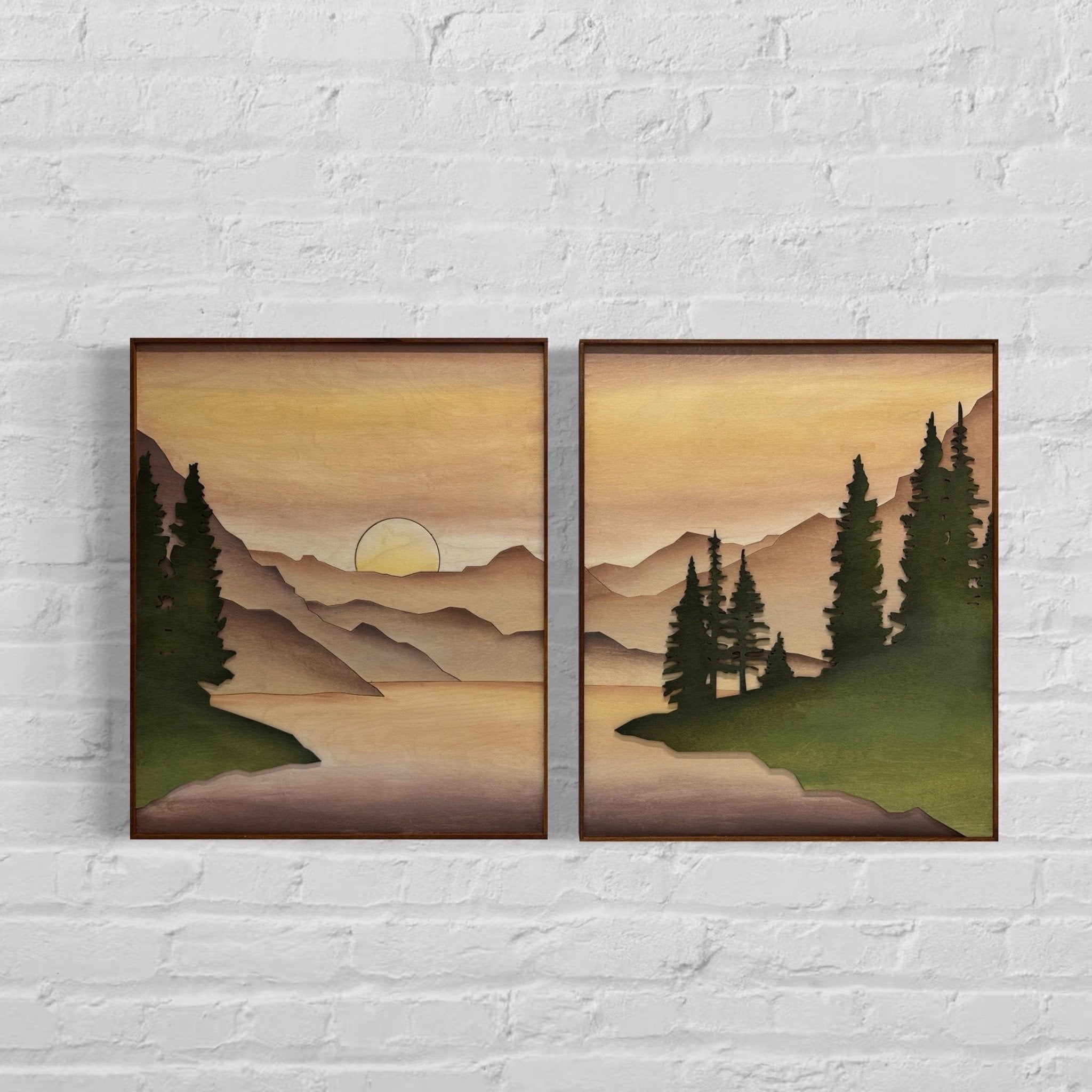 boho watercolor print