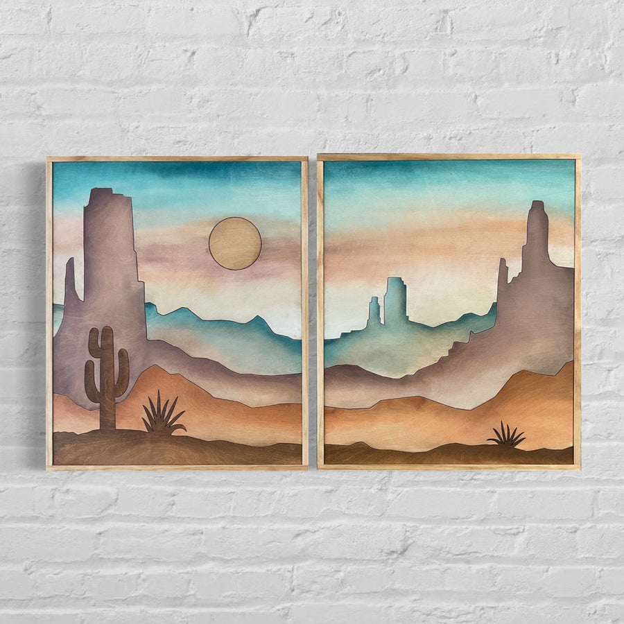 Desert & Southwest Wall Art | Vintage Adventures Laser Cut Wall Art